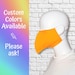 Bird Beak Face Mask - Yellow - Etsy