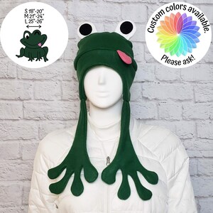 Frog Hat - Custom Colors - Etsy