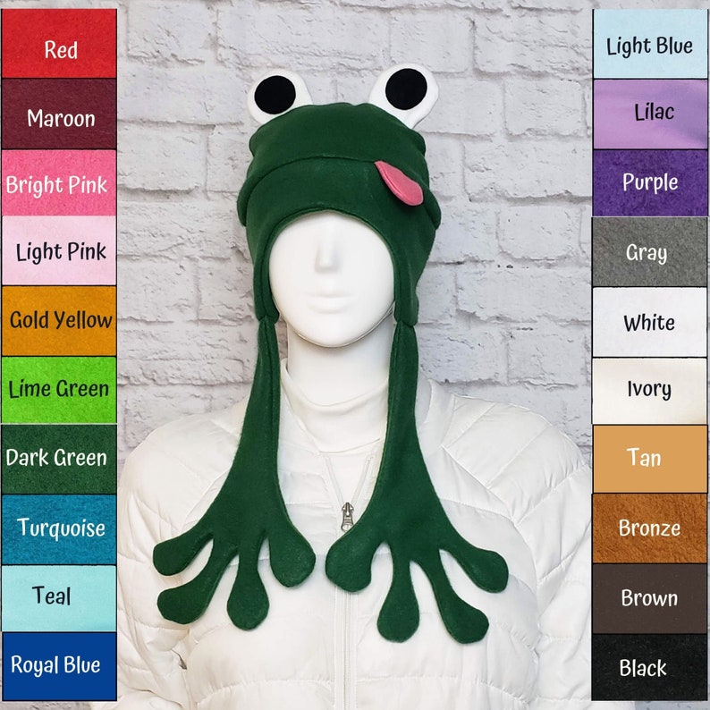 Frog Hat Custom Colors - Etsy