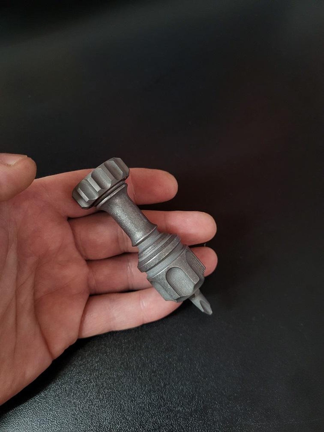 Custom Mini EDC Titanium 1/4 Bit Driver : M224 "skull Smiley" - Etsy