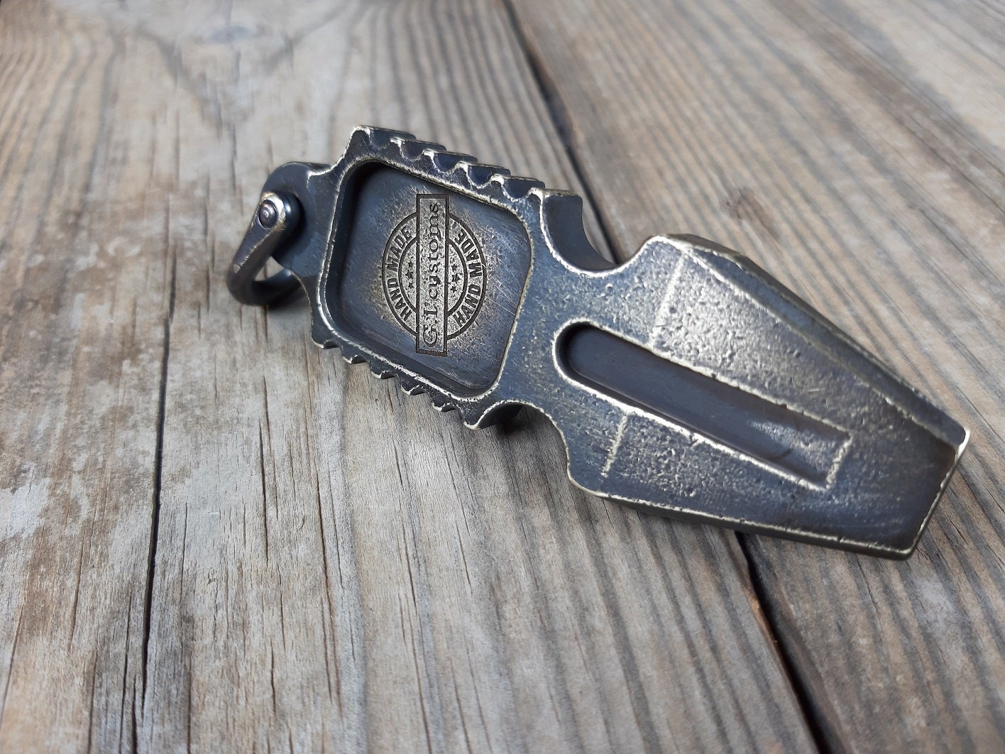 EDC Brass Pry Bar- " Dog" - Etsy UK