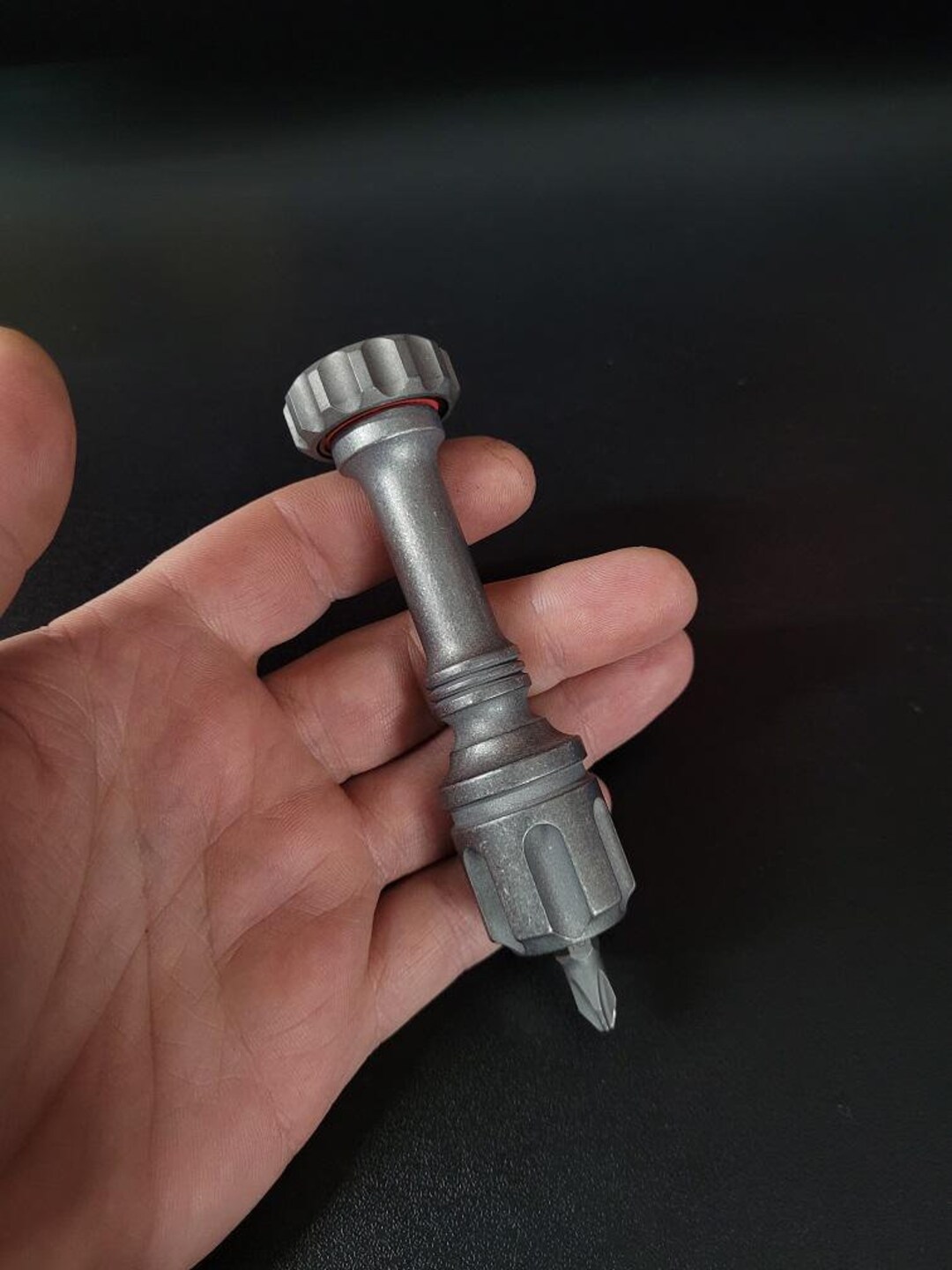 Custom EDC Titanium 1/4 Bit Driver: M209 "skull Smiley" - Etsy