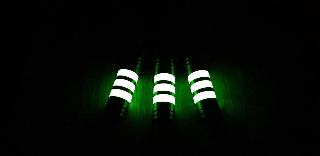 Turbo Glow & Brass Handmade Keychain-green - Etsy