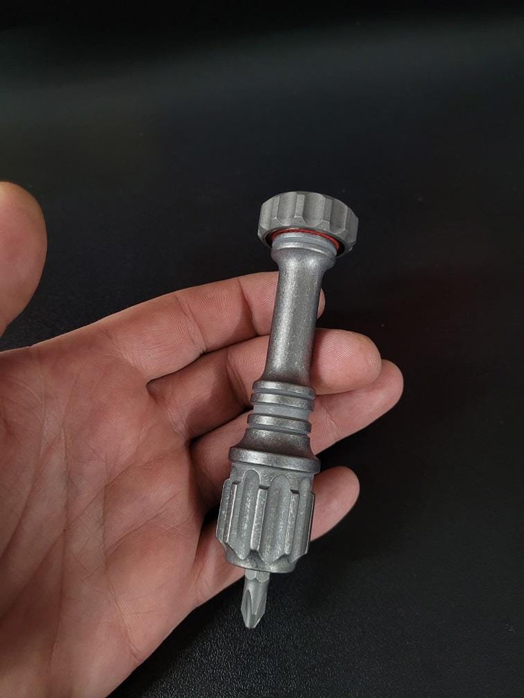 Custom EDC Titanium 1/4 Bit Driver: M210 "tribal Skull" - Etsy