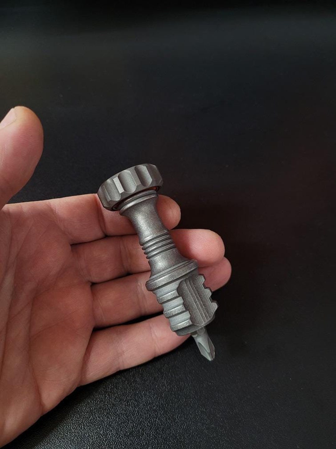 Custom Mini EDC Titanium 1/4 Bit Driver : M219 "tribal" - Etsy