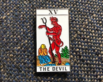 Devil Pin | Etsy