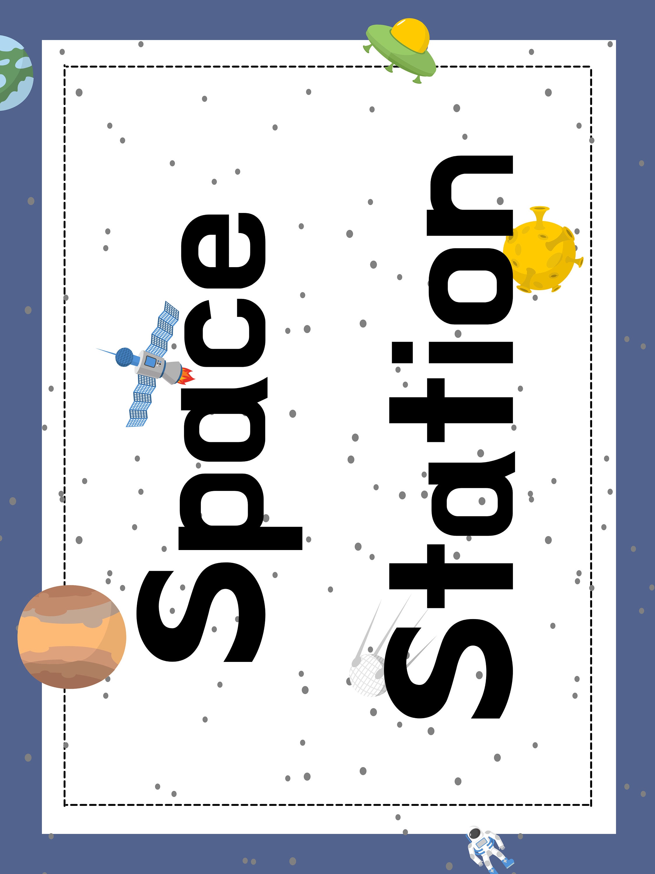 Outer Space Theme Dramatic Play Preschool/prek - Etsy Australia