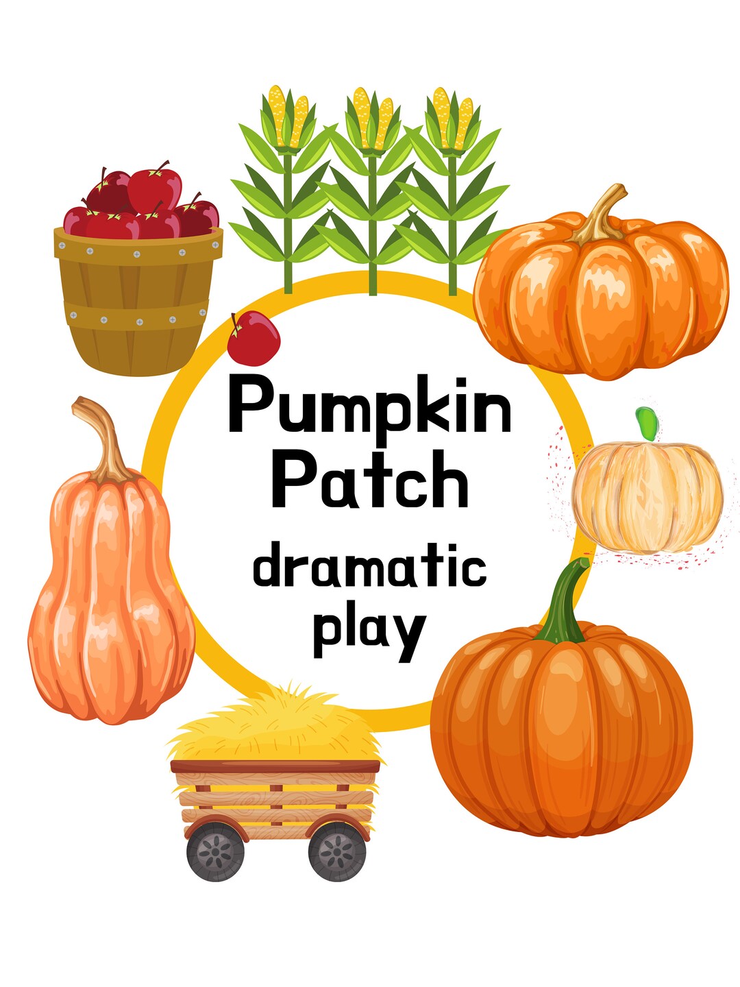 Pumpkin Patch Theme Dramatic Play Preschool/prek - Etsy