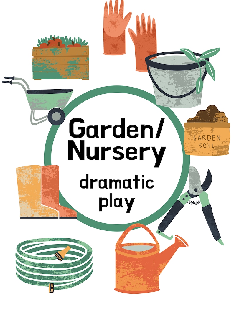 Garden Theme Dramatic Play Printables - Etsy