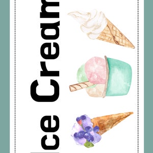 Ice Cream Truck Theme Dramatic Play Preschool/prek - Etsy