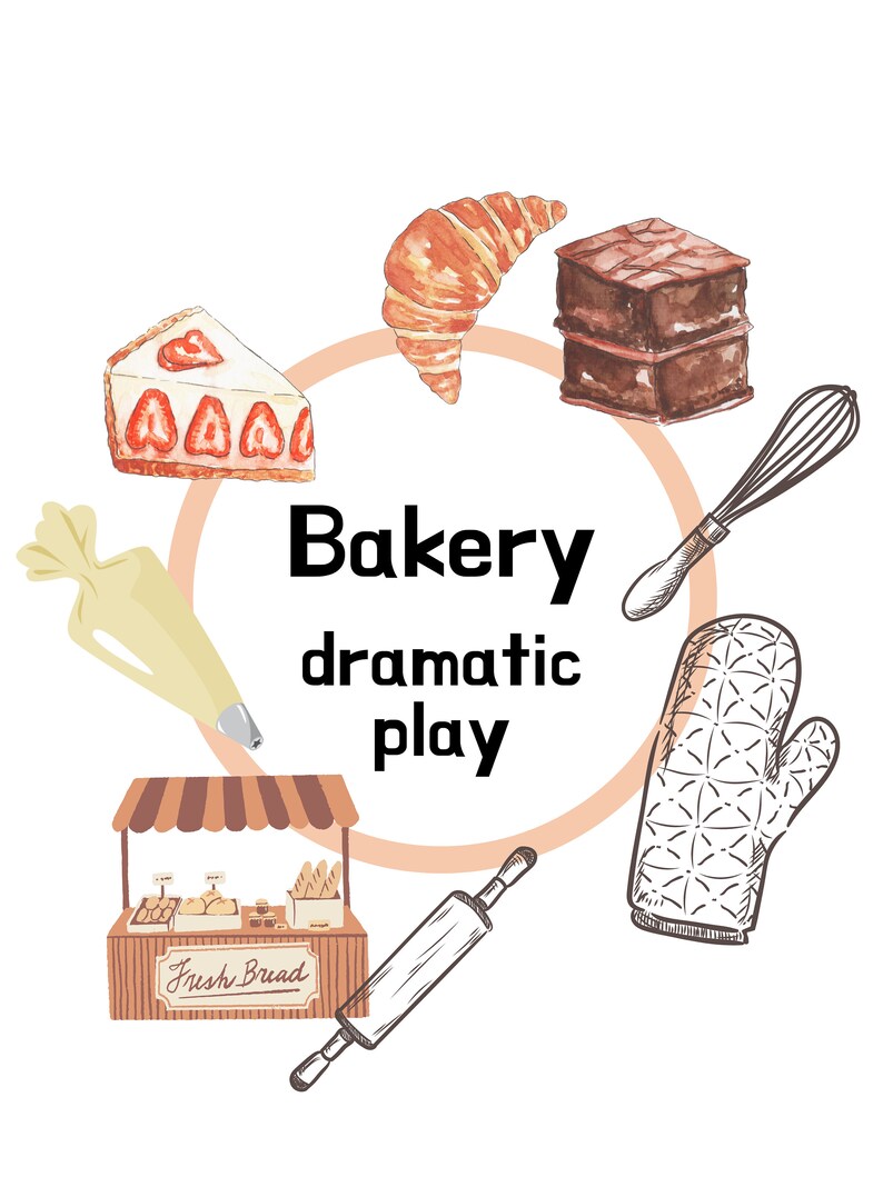 Bakery Theme Dramatic Play Preschool/prek - Etsy