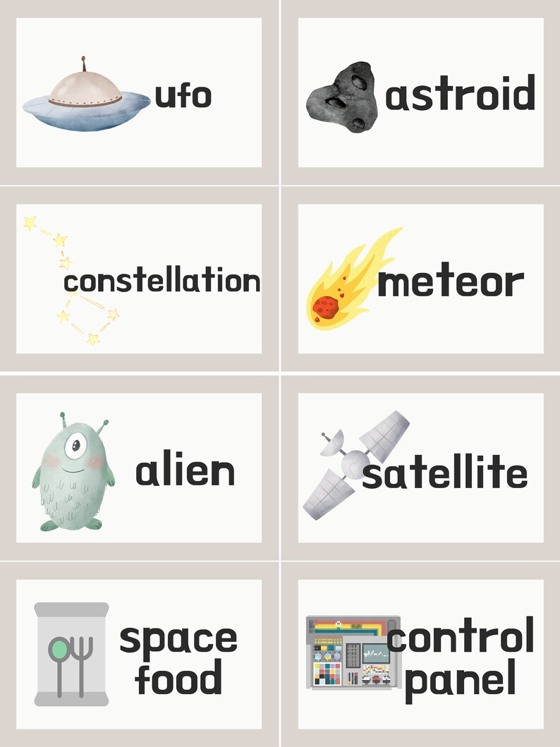 Outer Space Theme Dramatic Play Preschool/prek - Etsy