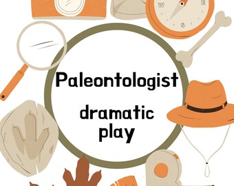 Paleontology Dramatic Play - Etsy