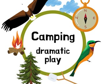 Camping Dramatic Play Center / Campground Pretend Play / Elementary ...