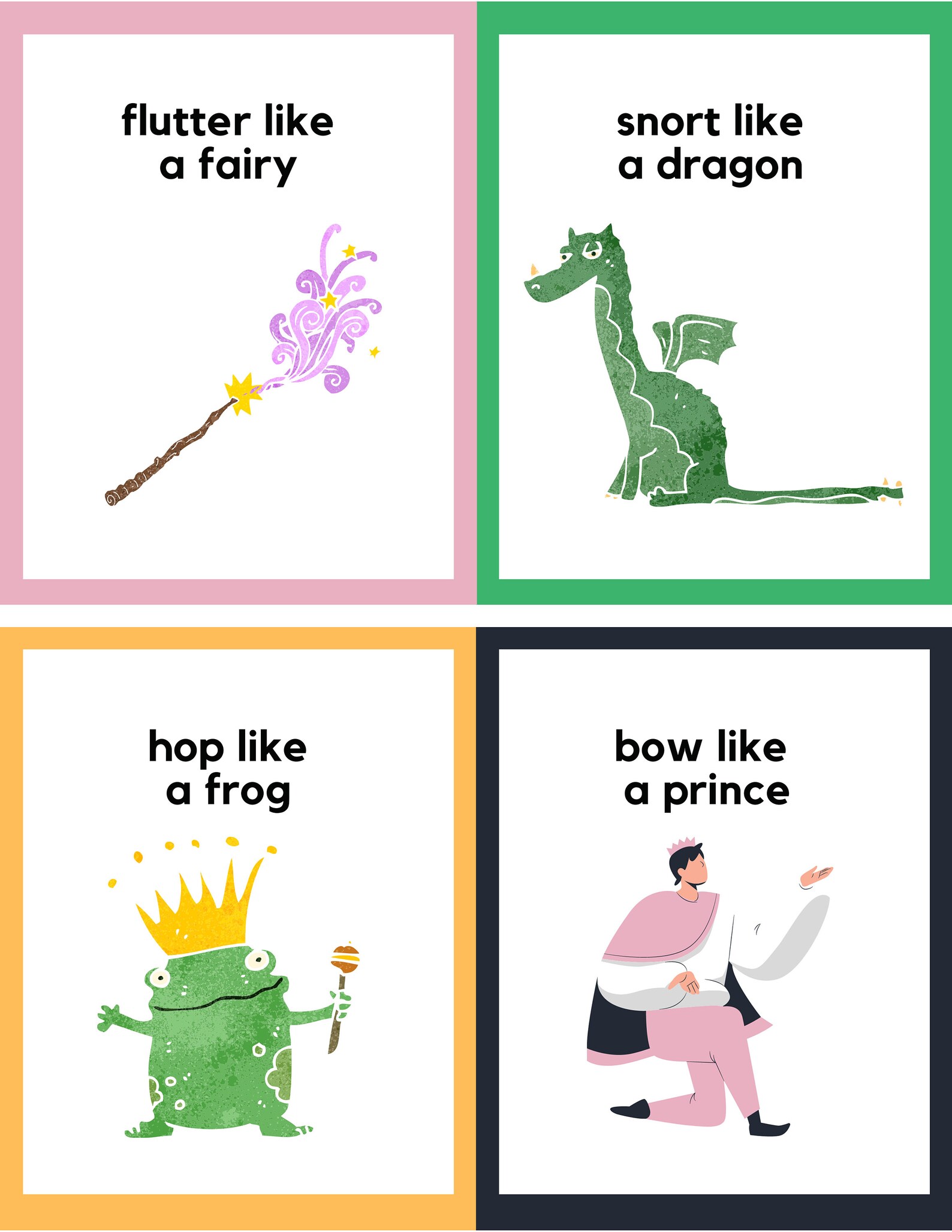 Royalty Gross Motor Cards - Etsy