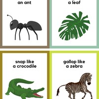 Ocean Theme Word Cards - Etsy