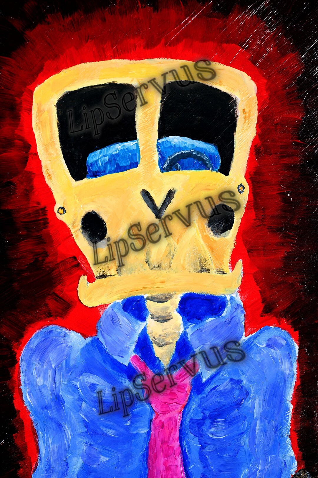 11x14" VW Bus Skull Art Print - "driver Wanted 1" - Etsy