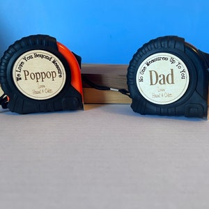 Father's Day Measuring Tape Loved Beyond Measure - Etsy