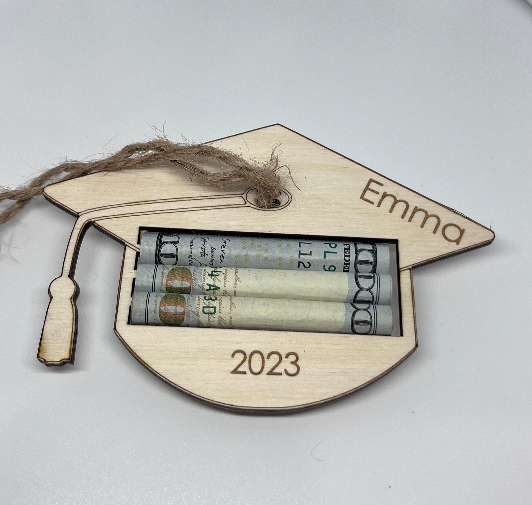 Graduation Money Gift Holder Custom Graduation Gift Name Tag - Etsy