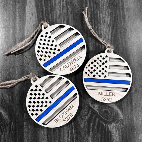 Police Dispatcher Christmas Ornament - Etsy