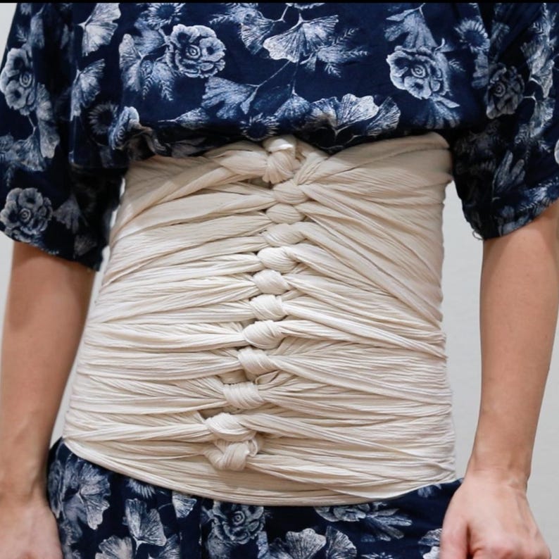 Cotton Gauze Bengkung Belly Binding Wrap GOTS Certified Organic 100% ...