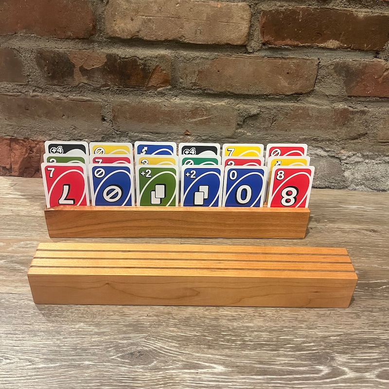 Wooden Card Holder - Etsy