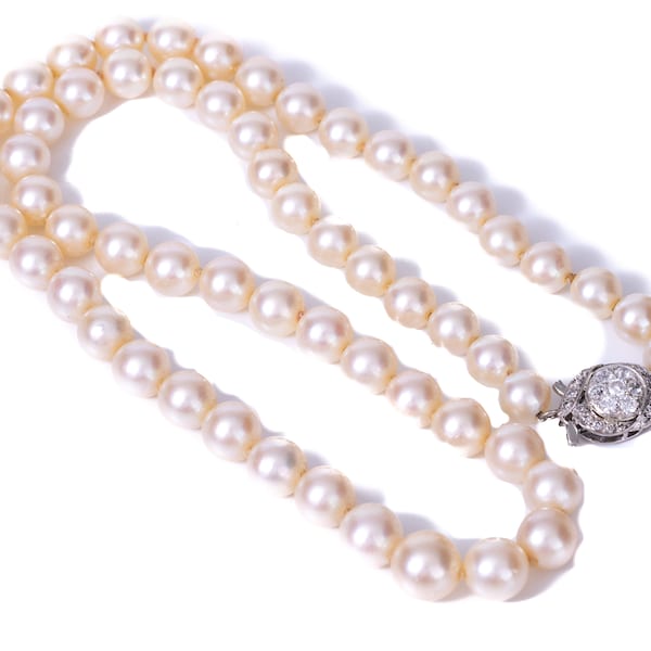 1920s Pearl Necklace - Etsy