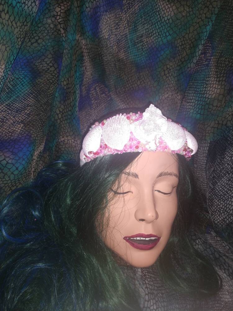Perfect in Pink Mermaid Crown - Etsy