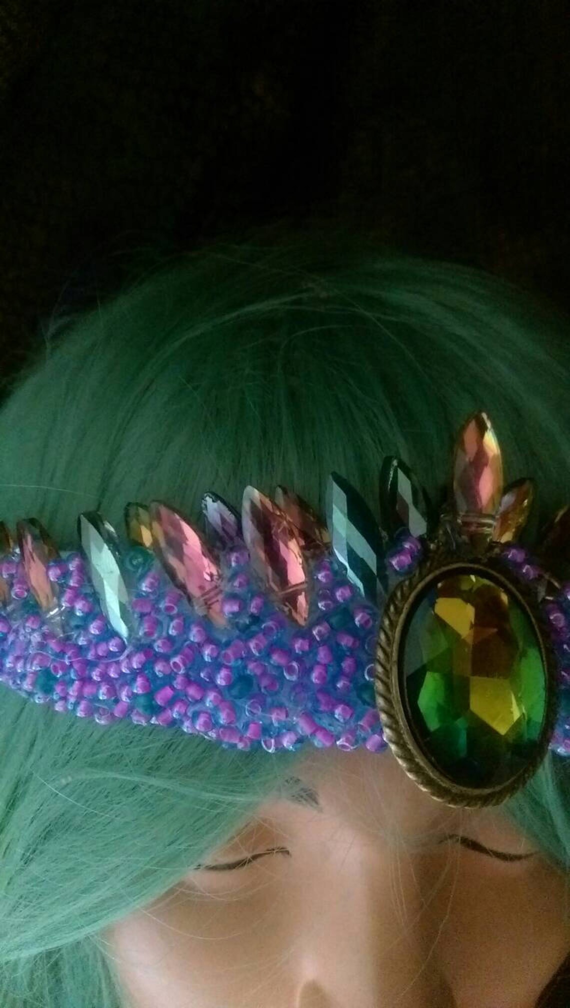 Trippy Hippy Crown - Etsy