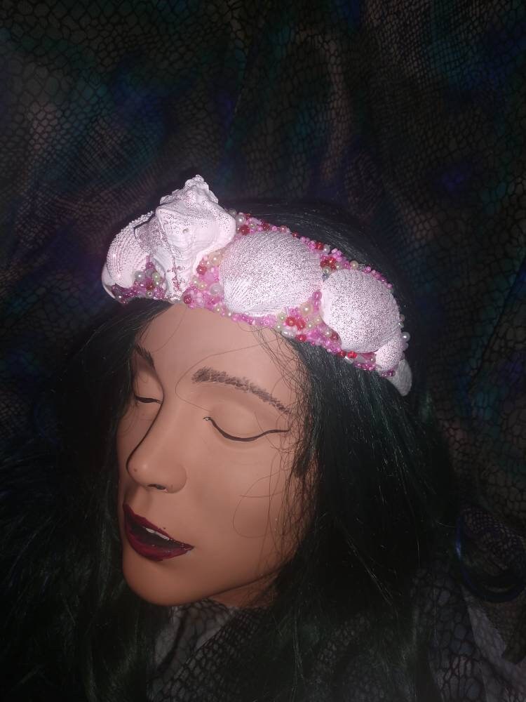 Perfect in Pink Mermaid Crown - Etsy