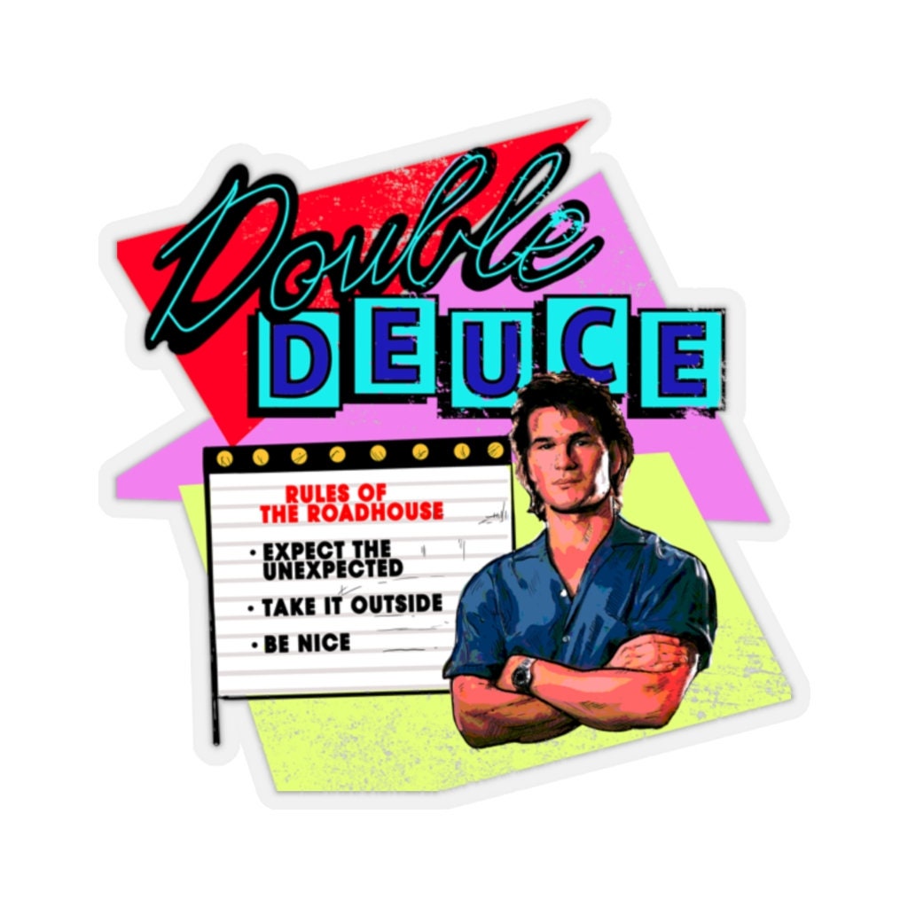 Bumper Stickers Paper & Party Supplies Rules of the Roadhouse Double ...