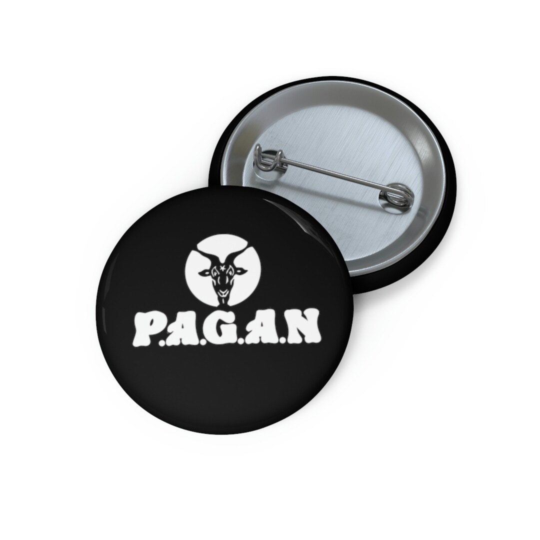 PAGAN Dragnet Pin Button 3 Sizes to Choose From - Etsy