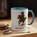 Giddy up Coffee Mug Western Style Cowboy Inspired Gift Funny Mug for ...