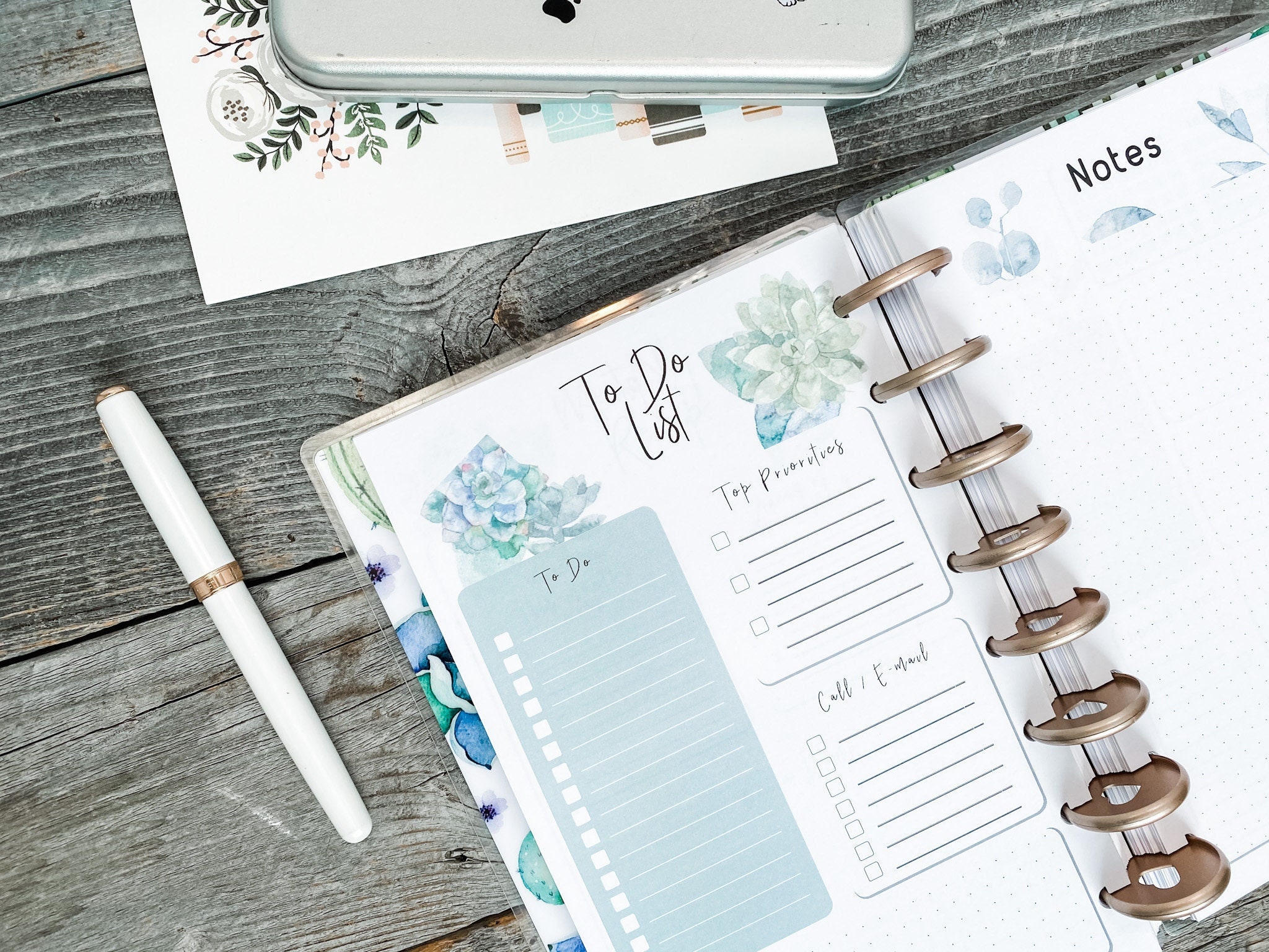 A5 Printable to Do List, Planner Refill, Agenda Insert, Half Letter - Etsy