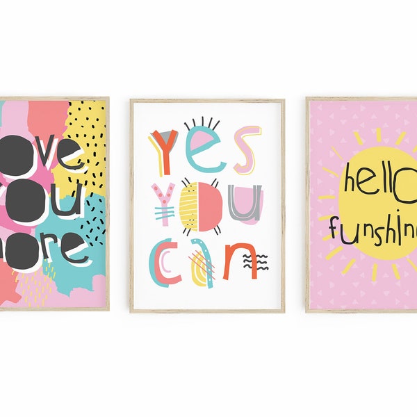 Positive Kids Art - Etsy