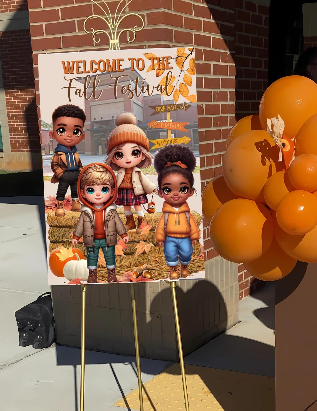 Fall Festival Welcome Sign 24x36 - Etsy