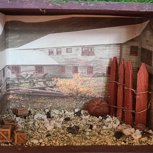 One of a Kind Handcrafted Miniature Shadowbox Terrain Display for ...