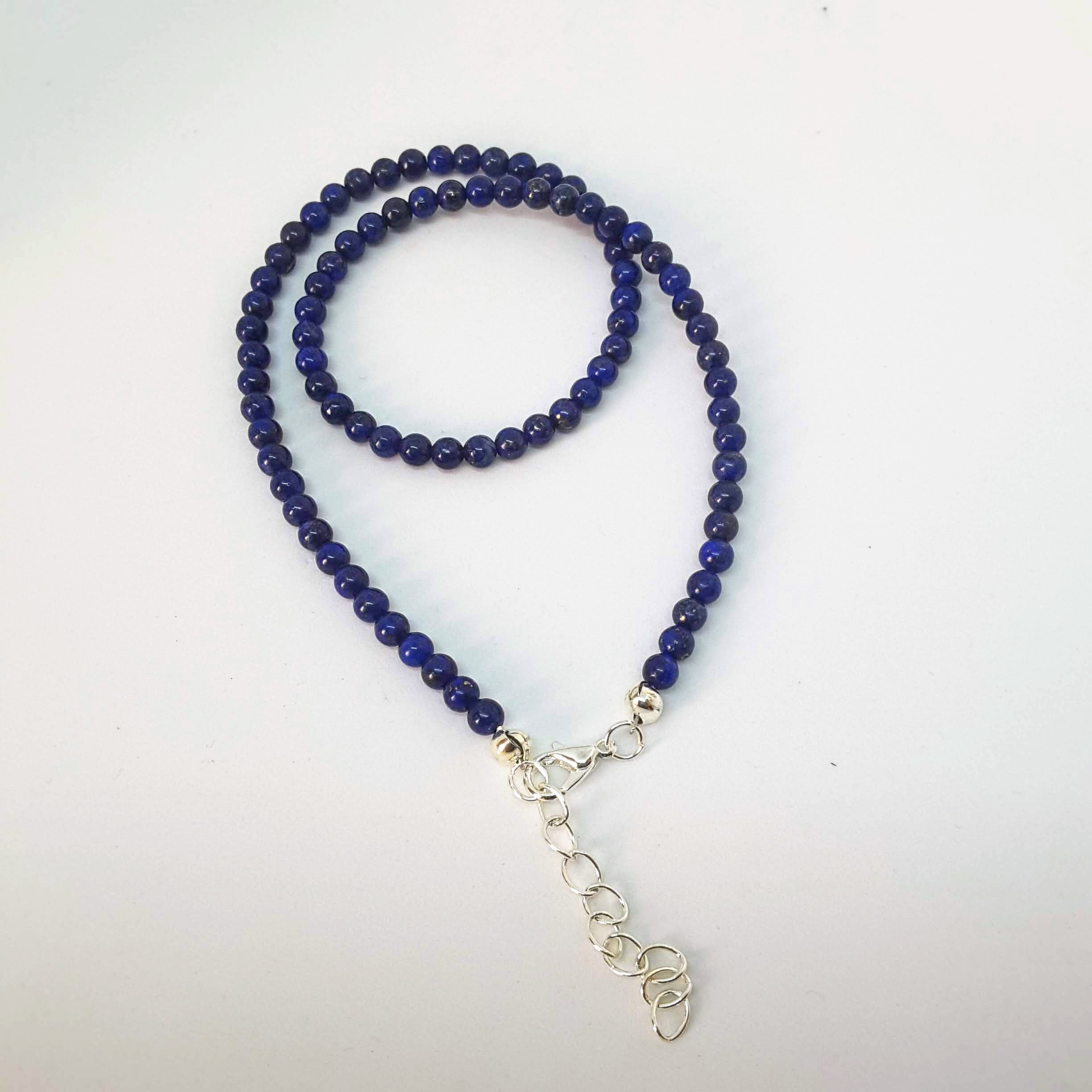 Lapis Lazuli Choker Necklace, Blue Necklace Gemstone, Gemstone Choker ...