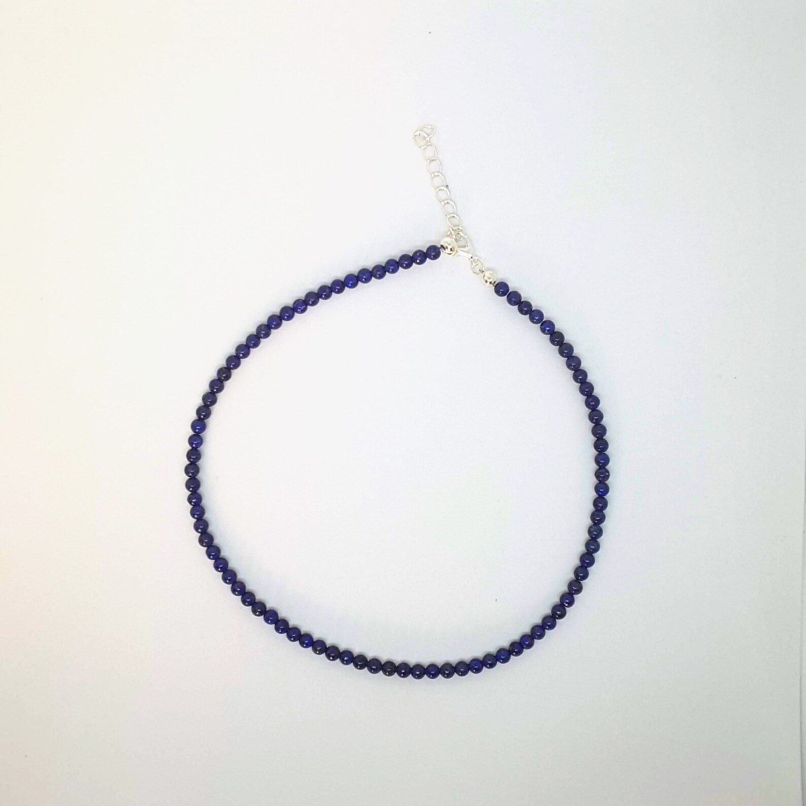 Lapis Lazuli Choker Necklace, Blue Necklace Gemstone, Gemstone Choker ...