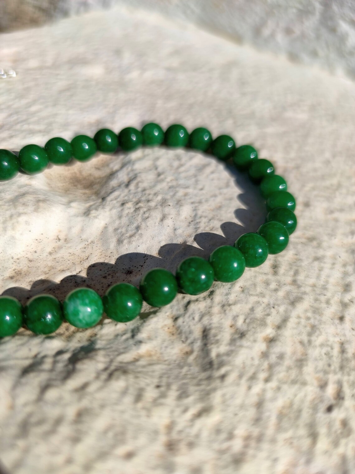 Jade Choker Necklace Gemstone Choker Natural Stone Neckalce - Etsy