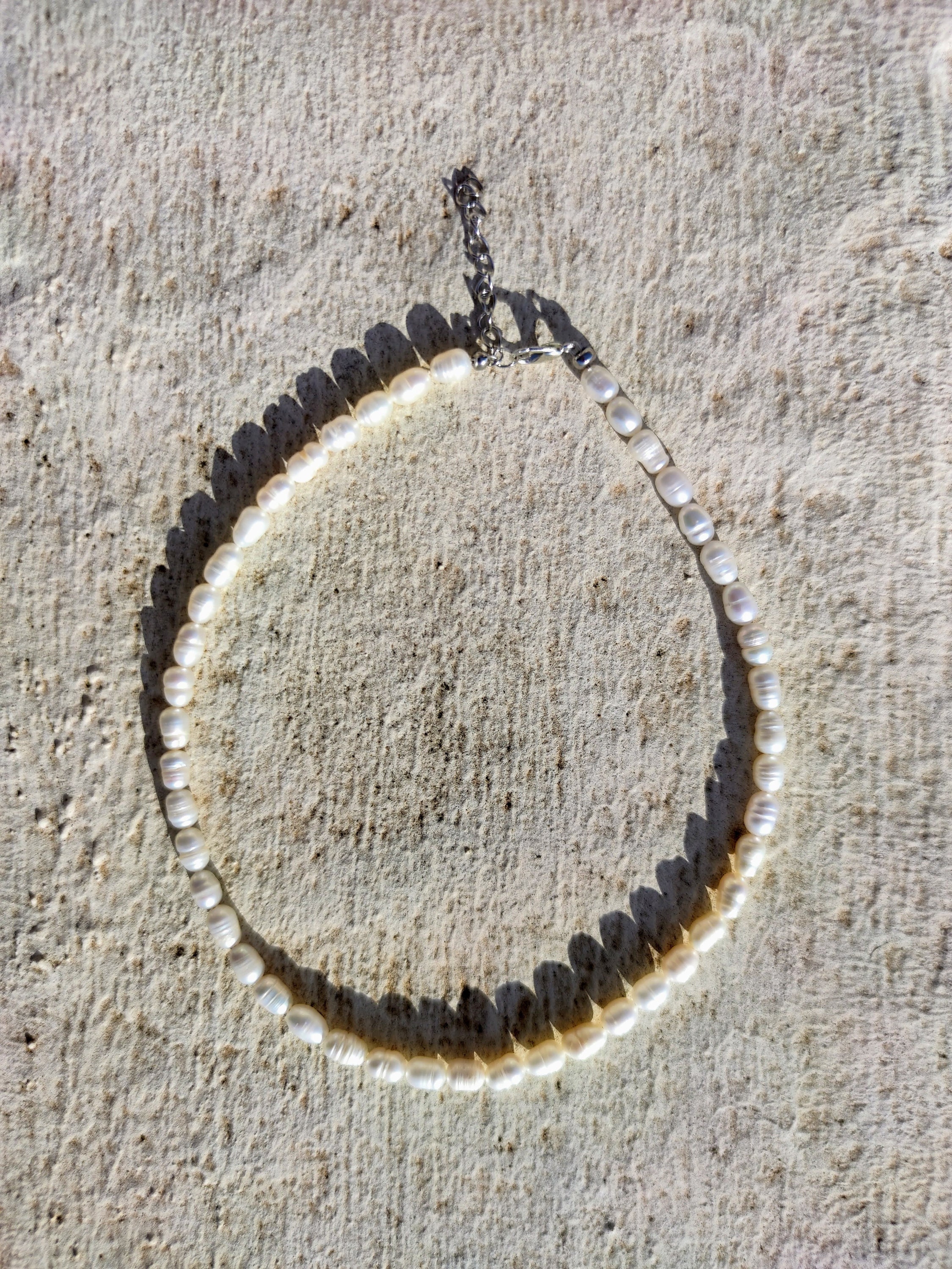 Natural Pearls Choker Necklace Freshwater Pearl Necklace White - Etsy