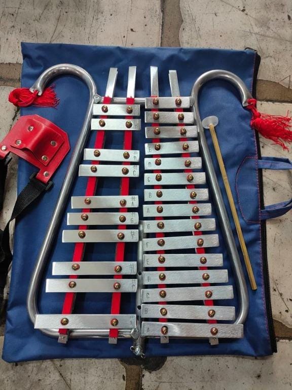 Large LYRE Marching Bell Musical Instrument Professional Grade | Band ...