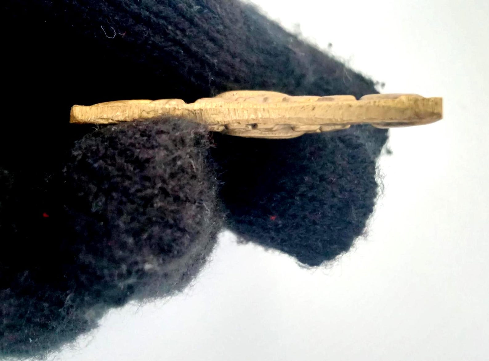 Filipino Brass Amulet Pendant • Triangle Eye Talisman • Handmade ...