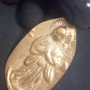 Sagrada Familia Medallion Vintage Anting-anting Brass Amulet ...