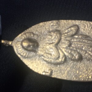 Sagrada Familia Medallion Vintage Anting-anting Brass Amulet ...