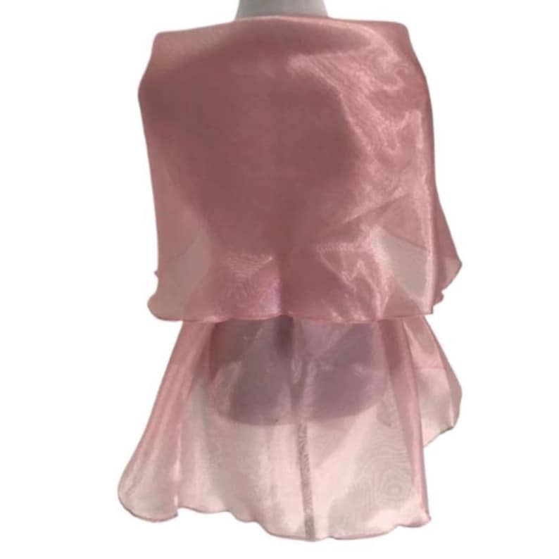 Modern Filipiniana BLUSH PINK Organza Wrap Dress | Philippine Made ...