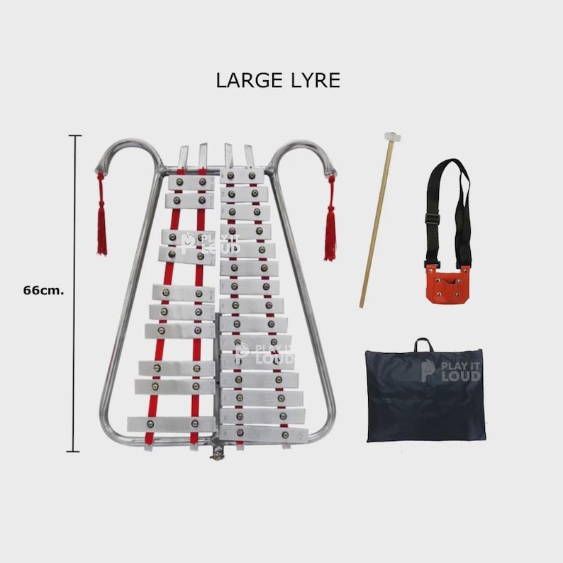 Large LYRE Marching Bell Musical Instrument Professional Grade | Band ...