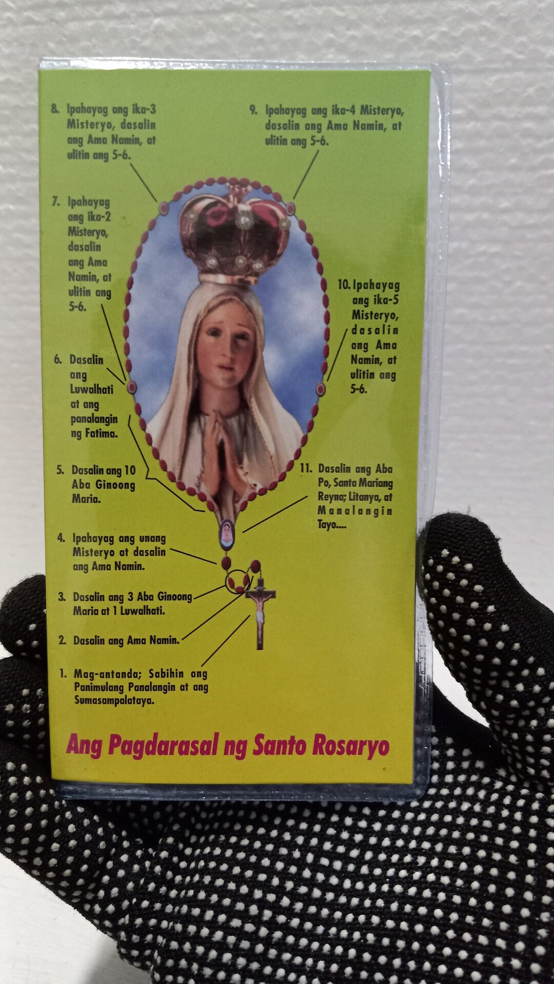 The Prayer of Saint Rosary Original Booklet Not a Print Copy Straight ...