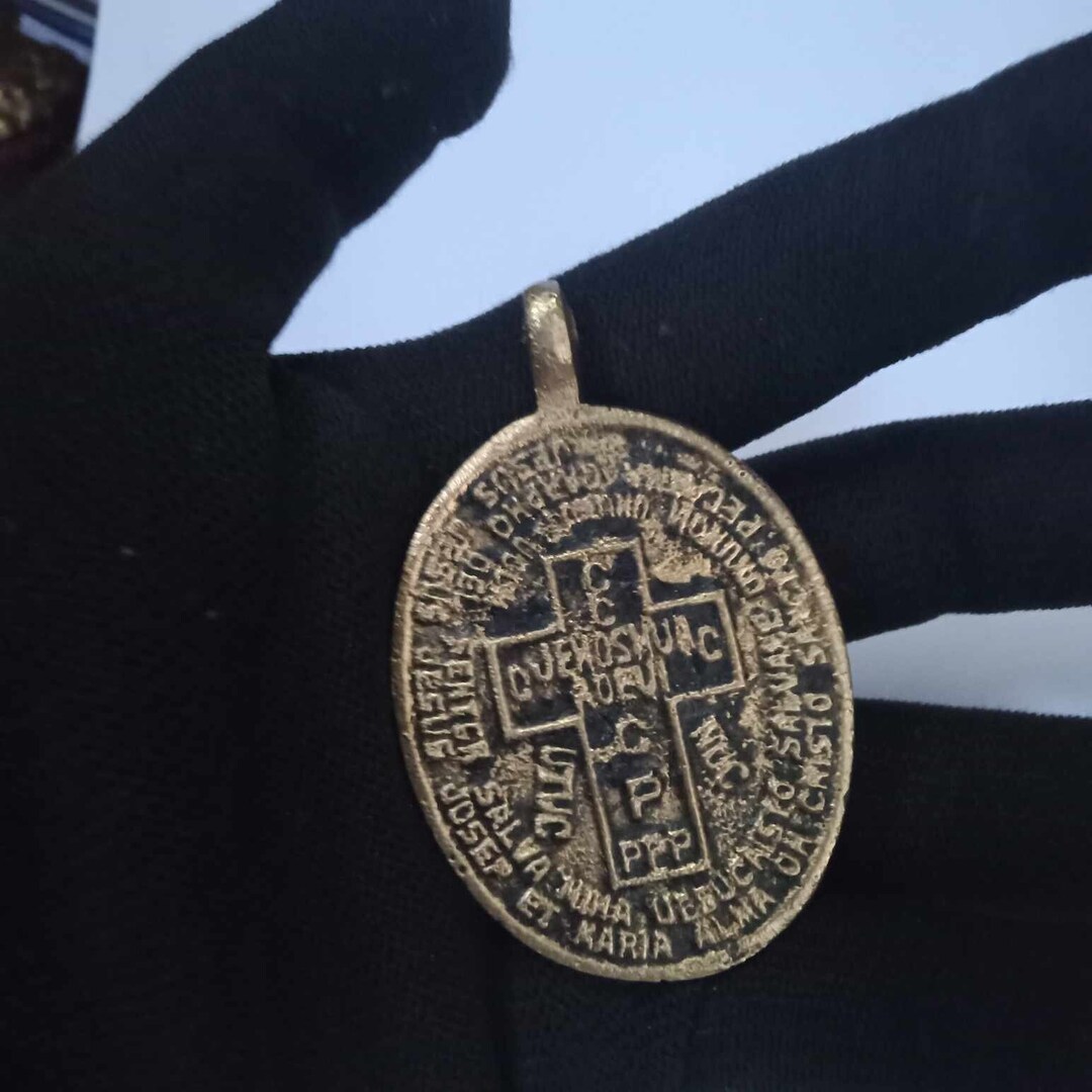 Jehoshua Medallion Animasola Mata Anting-anting Brass Amulet ...