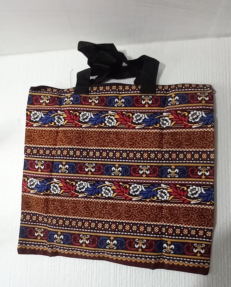 Philippine Handmade, Foldable Batik Bag, Magic Bag, Reusable Market Bag ...